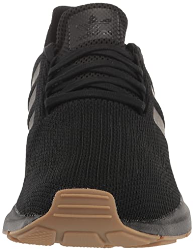 adidas Men's Swift Running Shoe, Black/Black/Gum(2018), 9.5
