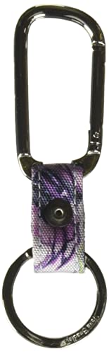 Vera Bradley Women's Recycled Lighten Up Reactive Keychain, Fresh-Cut Bouquet, One Size