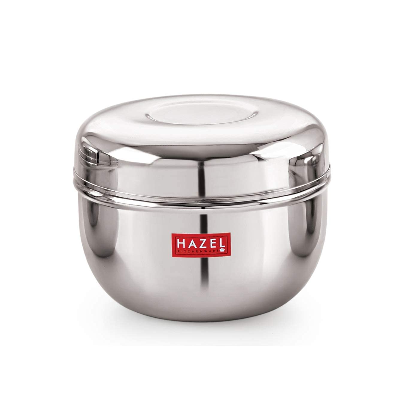 HAZEL Stainless Steel Container Set - 650 Ml, 3 Pieces, Silver
