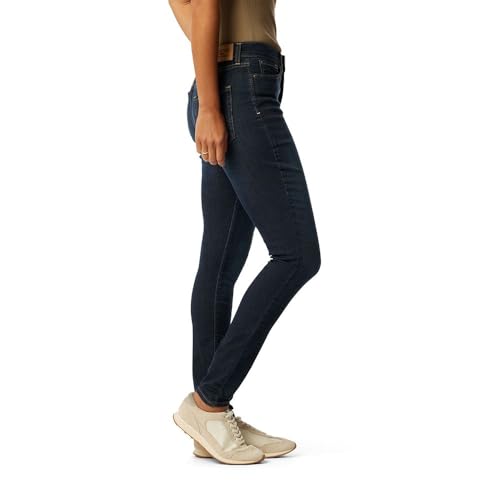 Levi Strauss Signature Gold Women's Totally Shaping High Rise Skinny Jeans (Standard and Plus), Sea and Sky, 14 Short