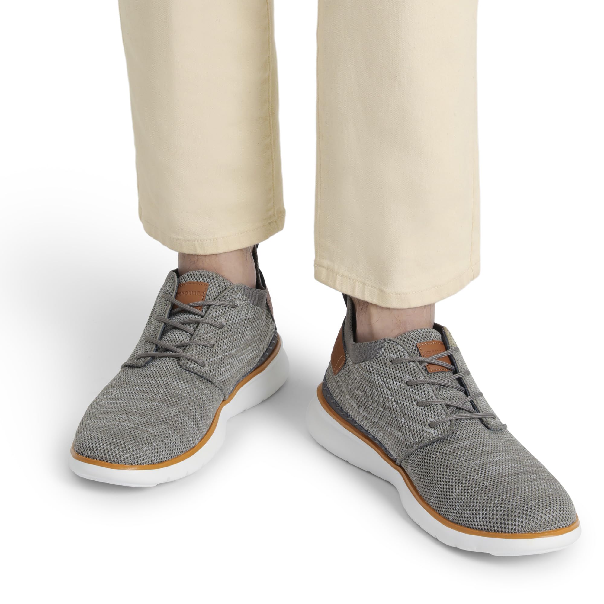 Bruno Marc Mens Mesh Fabric Fashion Sneakers Casual Oxfords Lightweight Breathable Versatile Walking Shoes, Grey - 13 (Zero-01)
