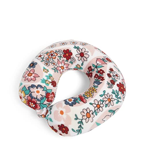 Vera Bradley Women's Fleece Travel Neck Pillow, Prairie Paisley, One Size