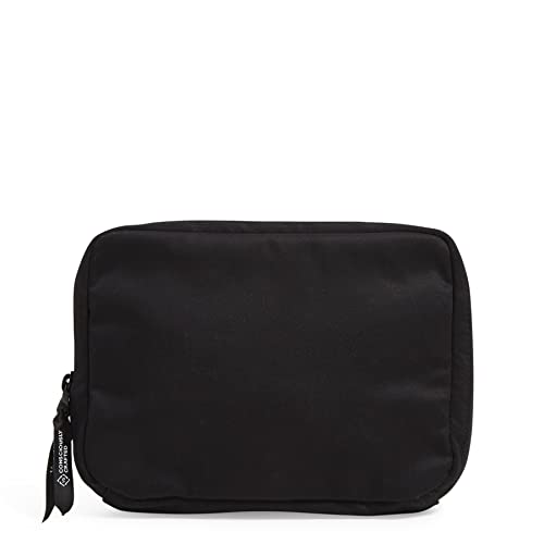 Vera Bradley Women's Cotton Cord Organizer, Black - Recycled Cotton, One Size