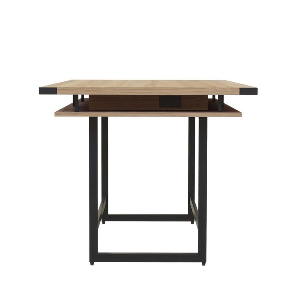 Safco Mirella Conference Table, Standing-Height, 8 ft