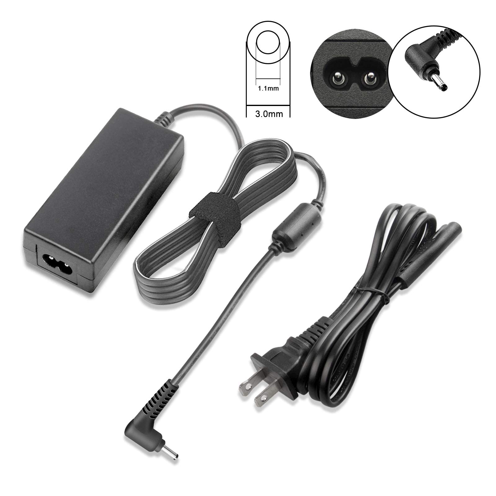TREE.NB 19V 2.1A AC Adapter Charger for Samsung Notebook Series 5 7 9 Series XE500C21 XE700T1A NP900X1A NP900X1B NP900X3A Ultrabook Ativ Book Laptop