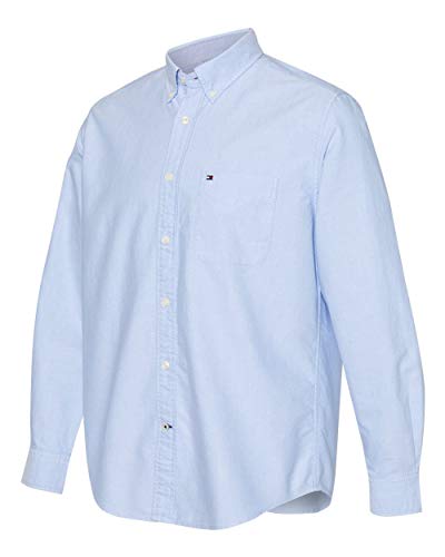 Tommy Hilfiger - New England Solid Oxford Shirt - 13H1864 - L - Navy Blazer