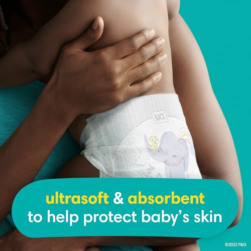 Pampers Baby Diapers - Swaddlers - Size 4, 120 Count, Ultra Absorbent Disposable Infant Diaper