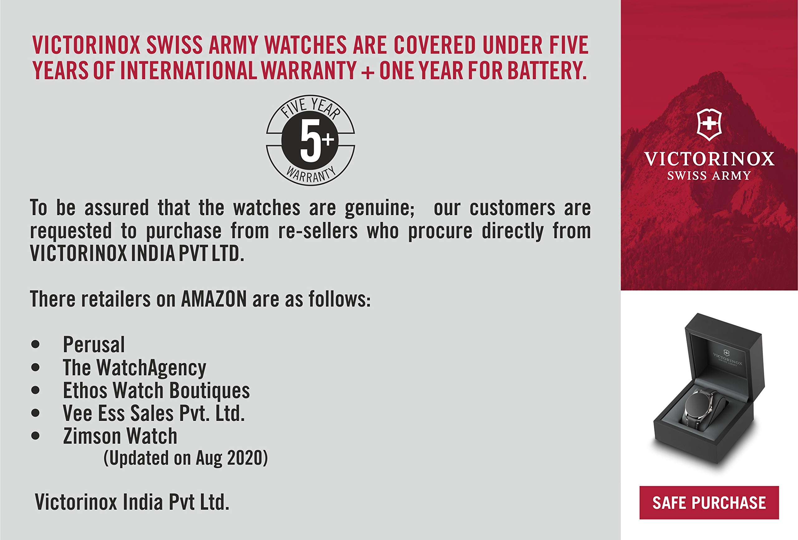 Victorinox Fieldforce Chrono Black Dial Stainless Steel Bracelet Watch 42mm - 241855