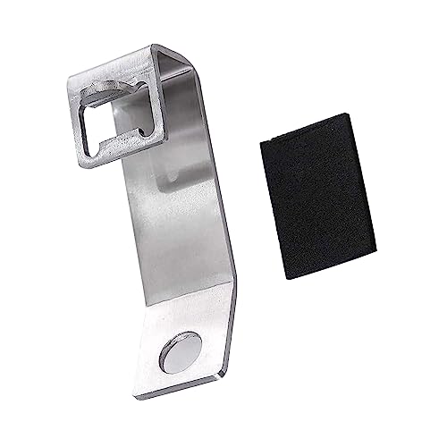 Noa Store Cooler Lock Bracket with Bottle Opener Compatible with Yeti/RTIC Coolers, Made of Highest Grade Stainless Steel (316L) (Silver)