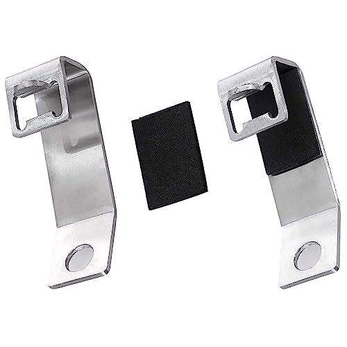 Noa Store Cooler Lock Bracket with Bottle Opener Compatible with Yeti/RTIC Coolers, Made of Highest Grade Stainless Steel (316L) (Silver)
