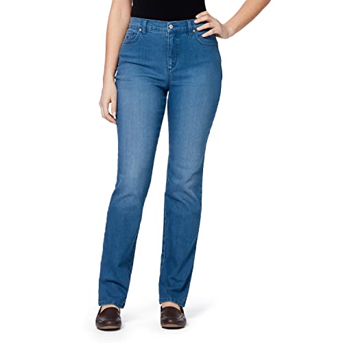 Gloria Vanderbilt womens Amanda Classic High Rise Tapered Jeans, Frisco, 14 Regular US