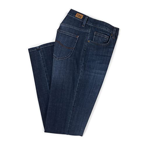 Lee Women's Relaxed Fit Straight Leg Jean, Bewitched, 8 Medium