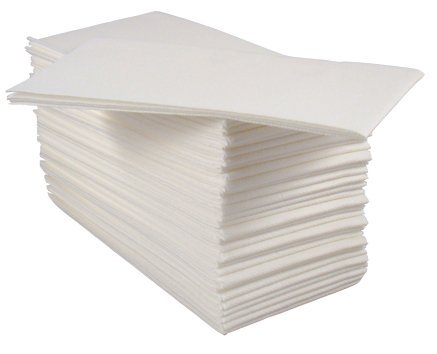 Disposable Guest Towels / Dinner Napkins - 100 Pack.- Elegant, Super Soft & Absorbent - Dining, Entertaining, Weddings, Breakroom, Powder Room. Made In USA