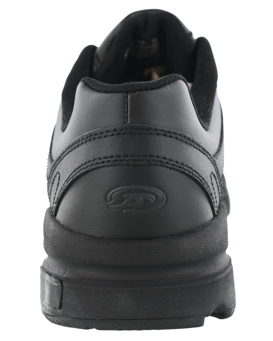 Dr.Scholls Men's Omega Light Weight Dual Strap Closure Sneaker Wide Width, Black, 11.5 Wide
