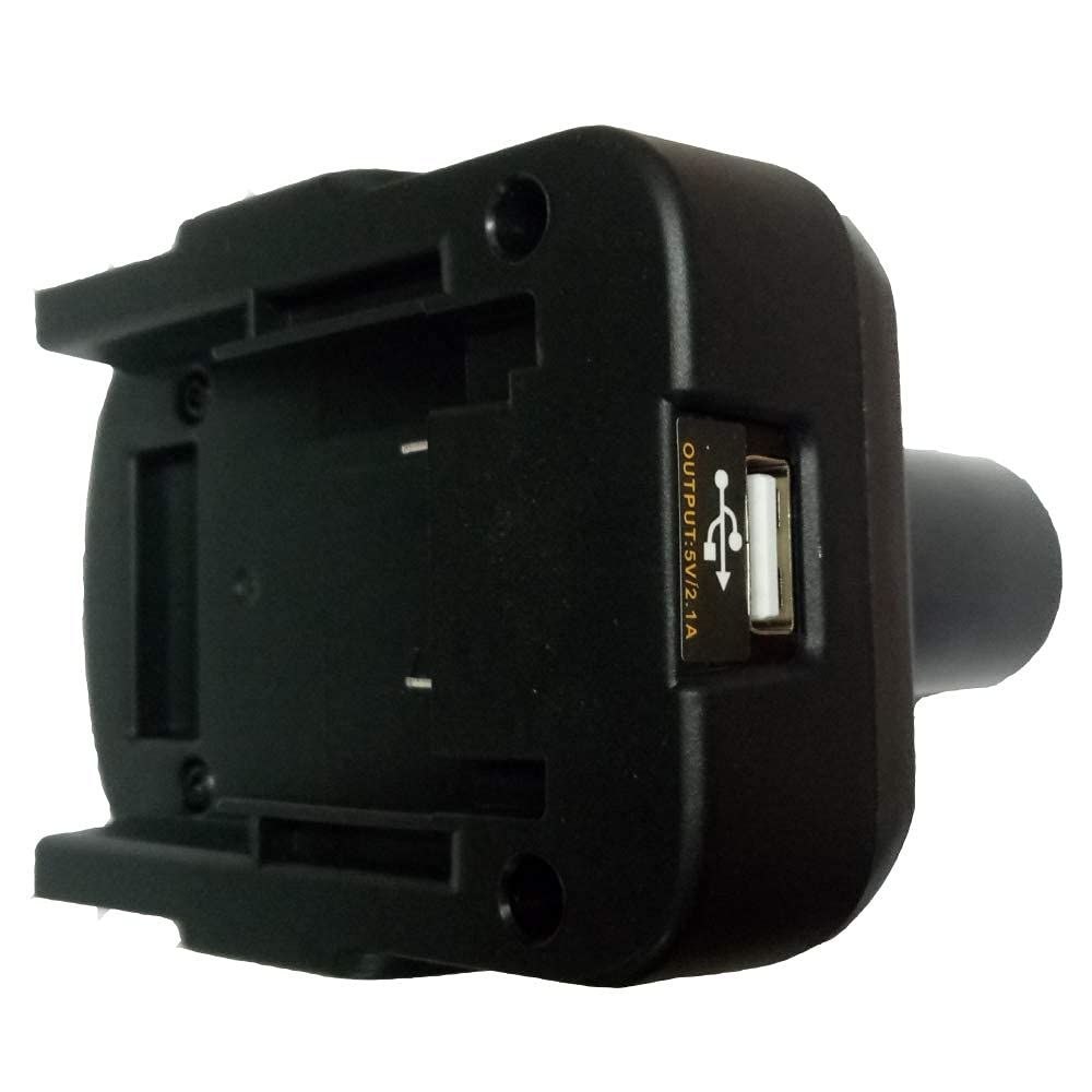 AuthFrank BPS18RL Battery Adapter for Black&Decker for Porter Cable for Stanley 20V Lithium Battery for Ryobi 18V P108 Battery