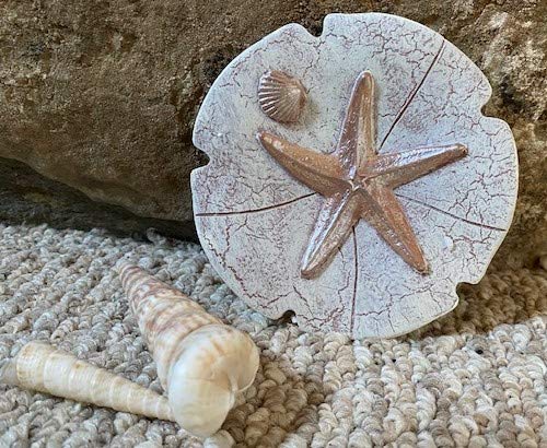 RuShi Nautical Bathroom Accessory Set, 5 pcs; 1 Lighthouse Hand Soap Holder; 1 Beach Tent Toothbrush Container; 2 Beach Chairs Glass Holders and 1 Starfish Themed soap Dish