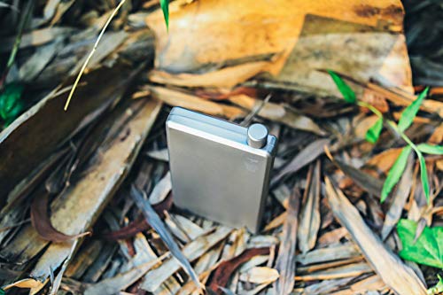 Keith Titanium Ti9307 Pocket Flask with Funnel - 6.8 fl oz ●●●●●●● Keith's 18th Anniversary: Exclusive Price!
