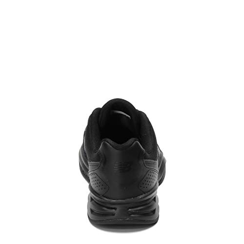 New Balance Men's 411 V1 Training Shoe, Black/Black, 12 Wide