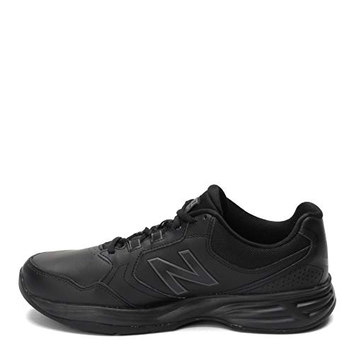 New Balance Men's 411 V1 Training Shoe, Black/Black, 12
