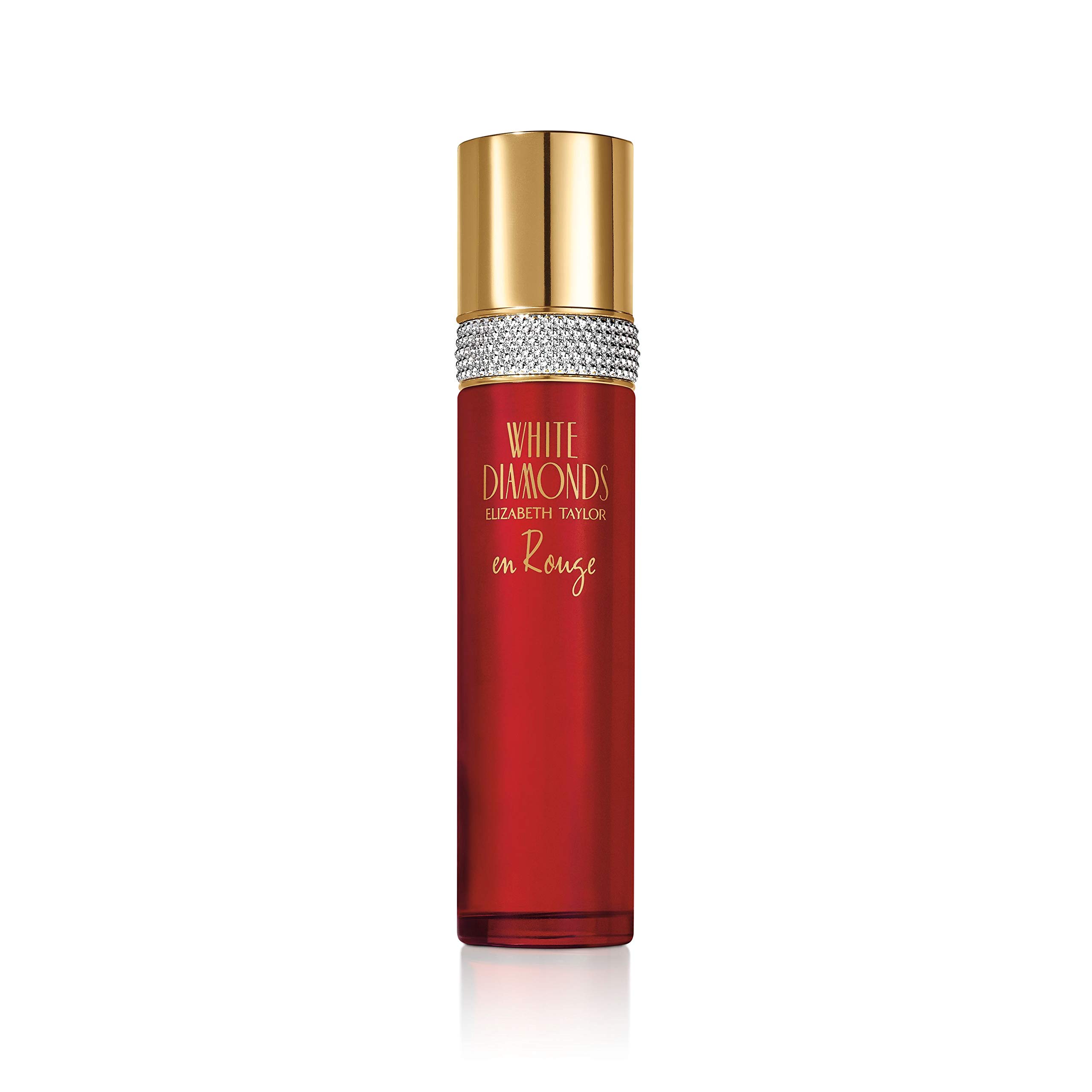 Elizabeth Taylor Women's Perfume, White Diamonds En Rouge, Eau De Toilette EDT Spray, 3.3 Fl Oz