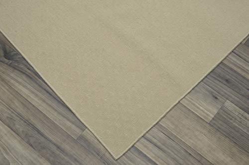 Garland Rug Medallion Area Rug, 2-Feet by 12-Feet, Tan