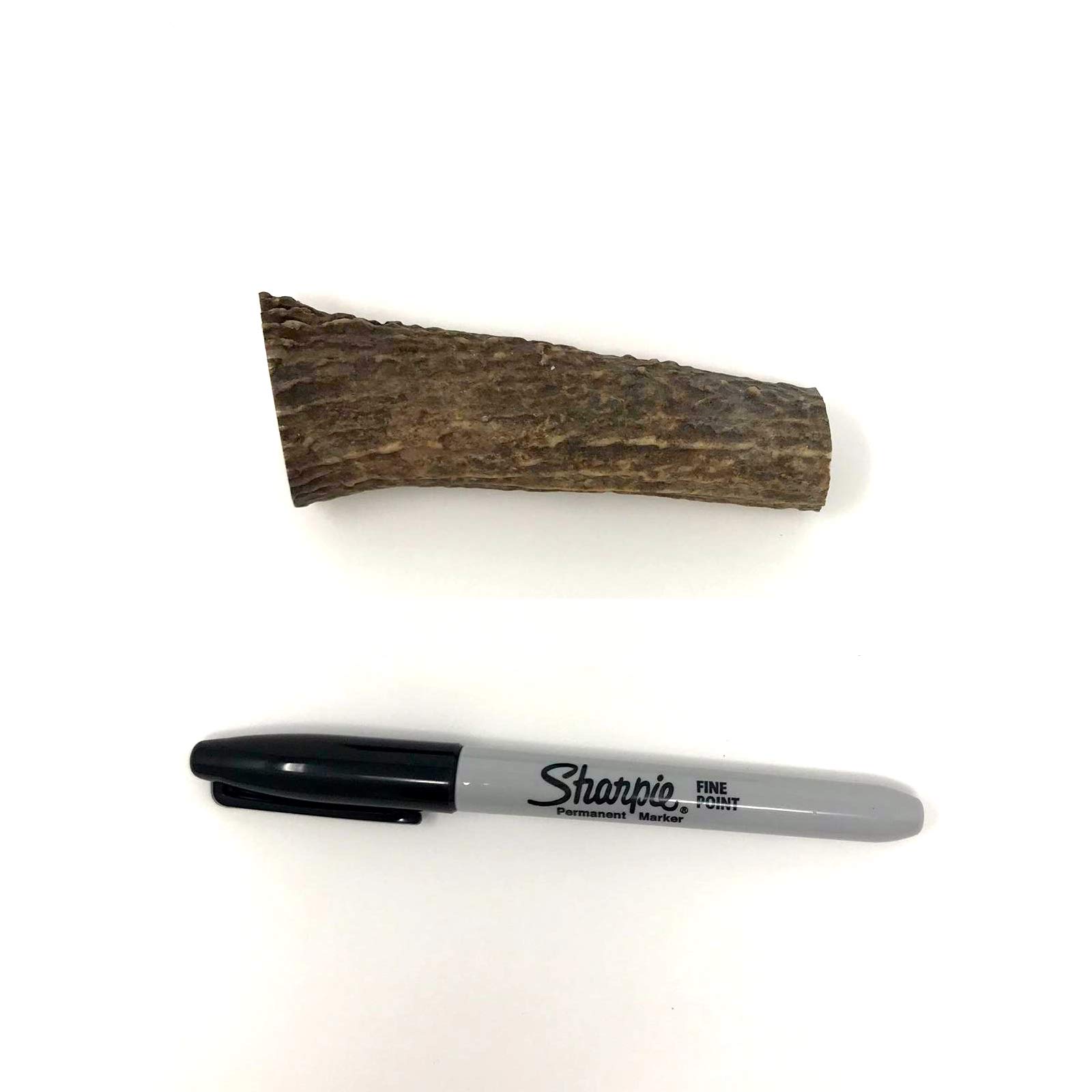 peaksNpaws Premium All-Natural Grade A Elk Antlers for Dogs No Additives, No Preservatives Treat - Made in USA (Small/Medium)