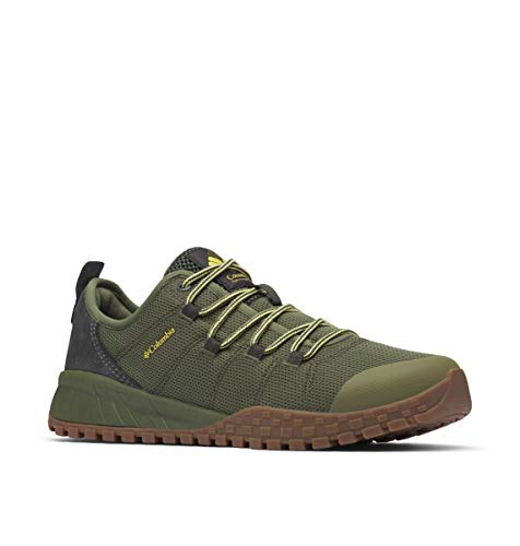 Columbia Mens Fairbanks Low Sneaker, Nori/Golden Nugget, 10.5 US