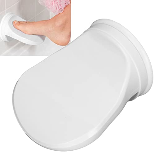 Shower Foot Rest, with Suction Cup Strong Adhesion No Drilling Anti Slip Shower Foot Stool for Women and Back Pain Sufferers