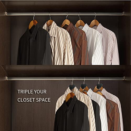 Clothes Hanger Connector Hooks, Space Saving Hanger Hooks for Organizer Closet, 18 PCS Heavy Duty Cascading Hangers