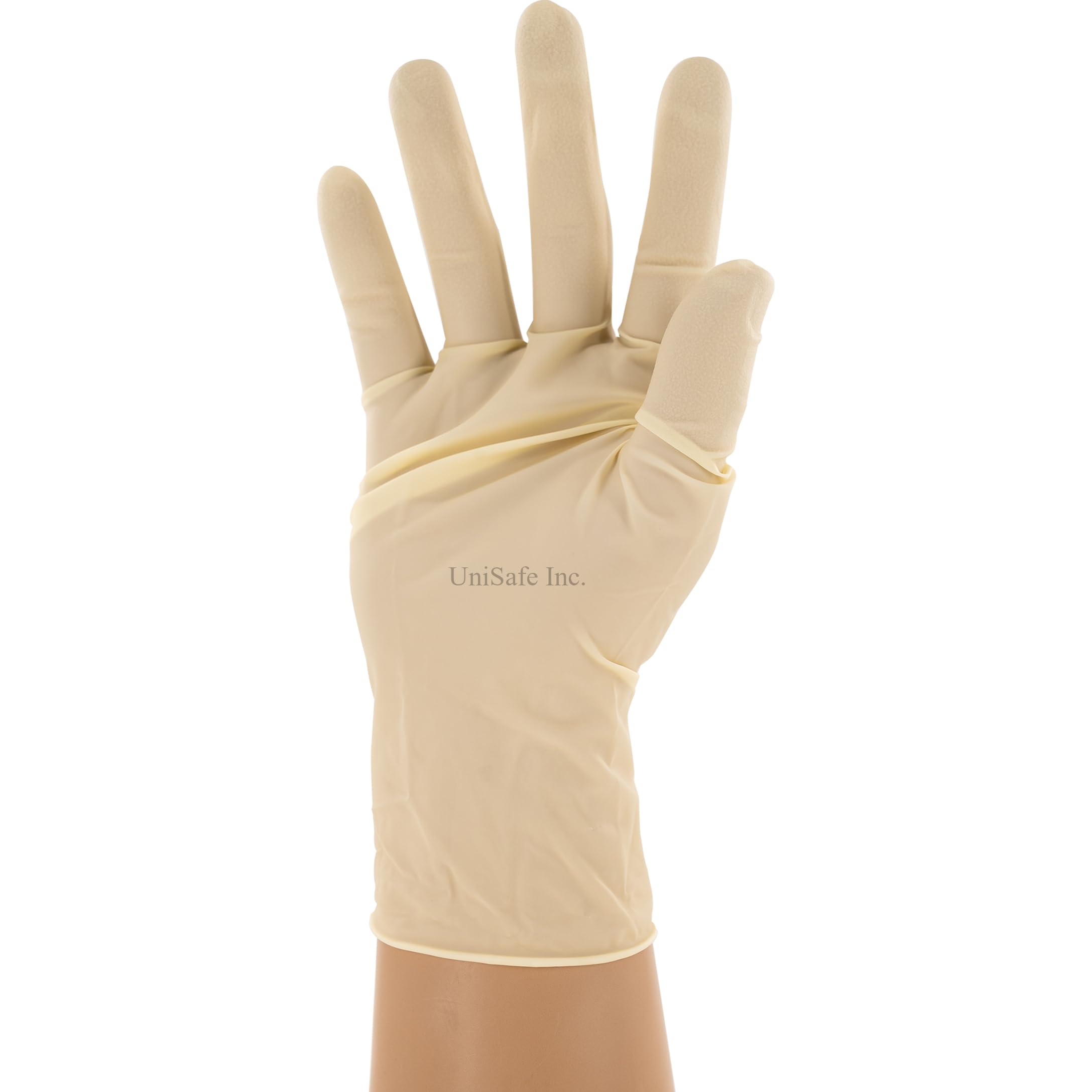 DIAMONDBACK Heavy Duty Latex Exam Gloves, Textured Grip, Powder Free, 8 Mils Thick (1000, Medium)
