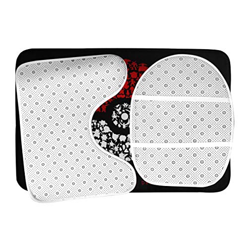 CAIRUO P_okem-on Go 3 Piece Set Bath Mat Set, Non-Slip Bathroom Mats Set/Bathroom Rugs/Contour Mat/Toilet Cover