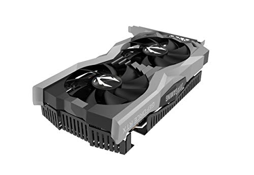ZOTAC Gaming GeForce RTX 2060 Twin Fan 6GB GDDR6 192-bit Gaming Graphics Card, Super Compact, IceStorm 2.0, ZT-T20600F-10M