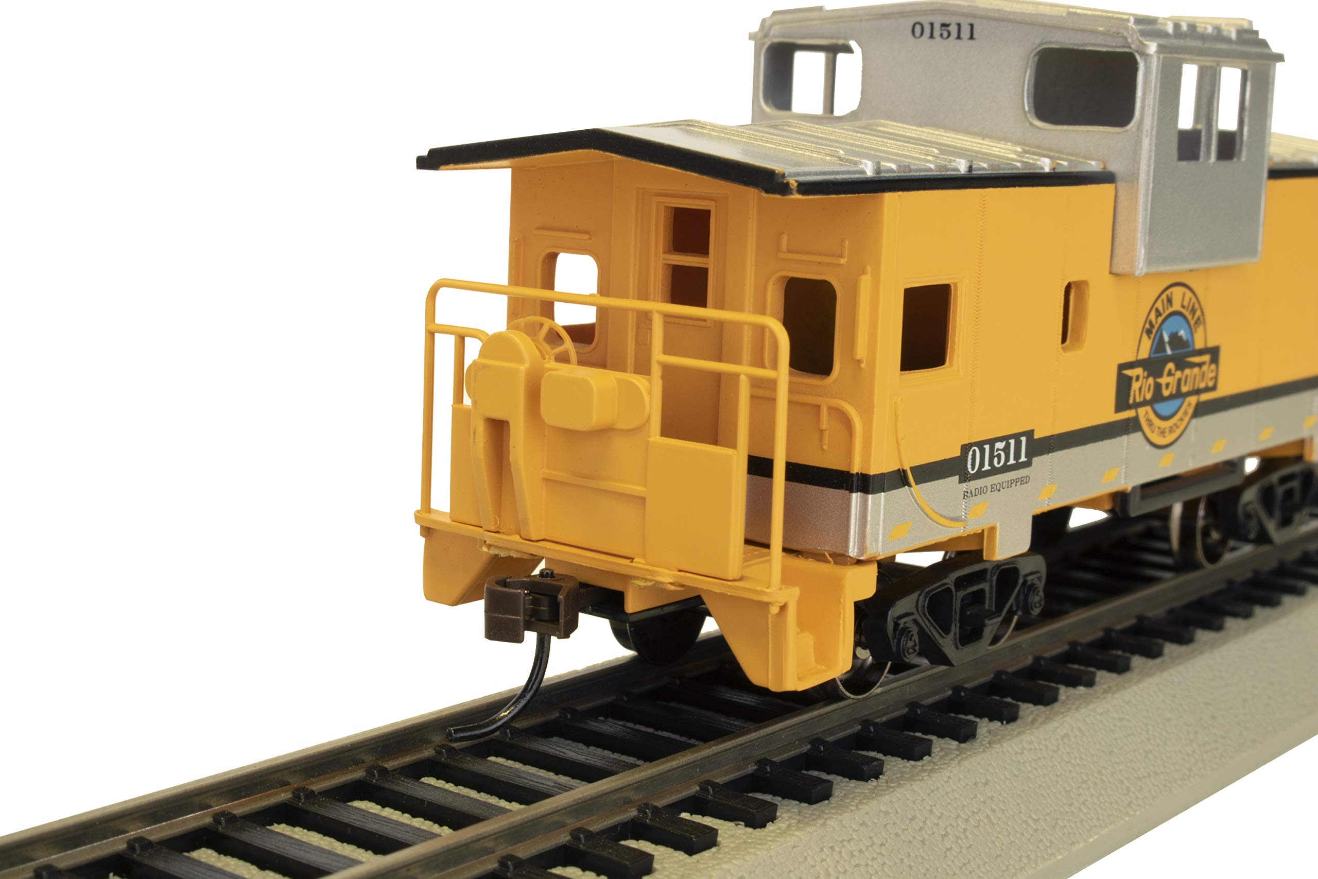 Bachmann Trains - 36' Wide-Vision Caboose - Rio Grande #1511 - HO Scale (17706)