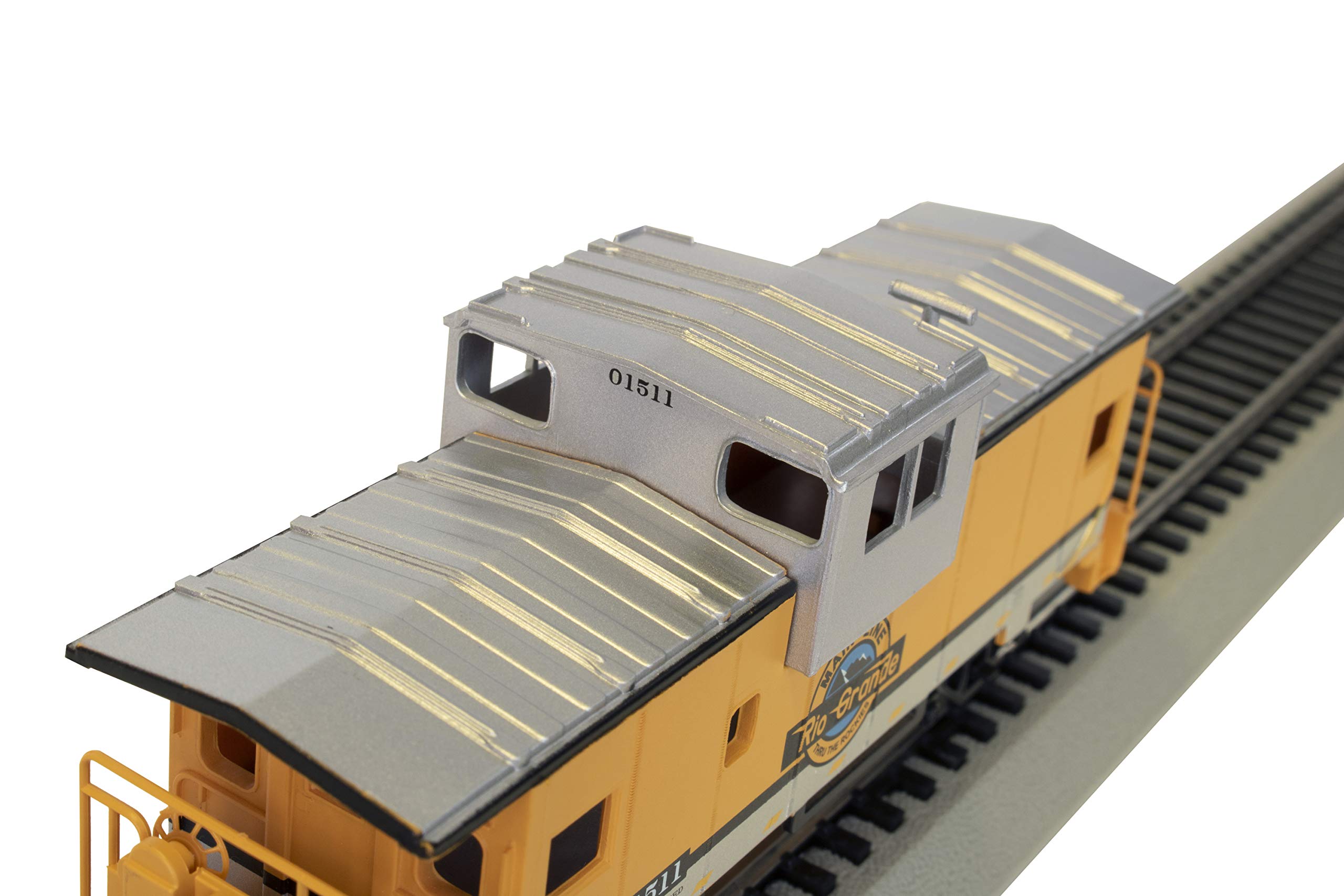 Bachmann Trains - 36' Wide-Vision Caboose - Rio Grande #1511 - HO Scale (17706)