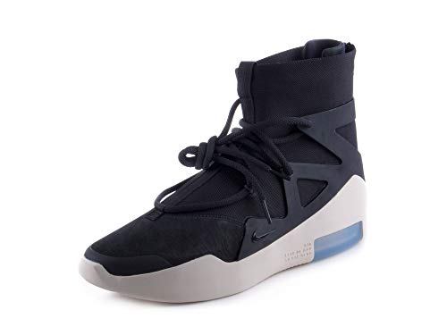 Nike Mens Air Fear of God 1 Black/Black Suede Size 8.5