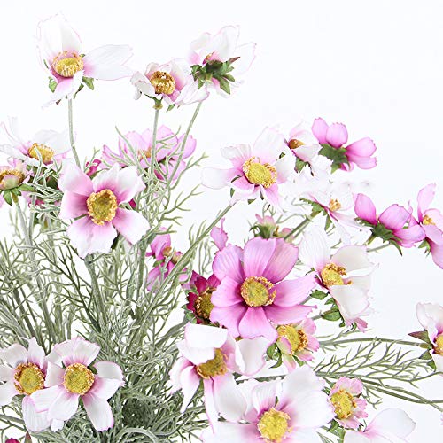 Gentille G Home Collection Artificial Purple Cosmos Stem 30" Tall (Purple, 1)