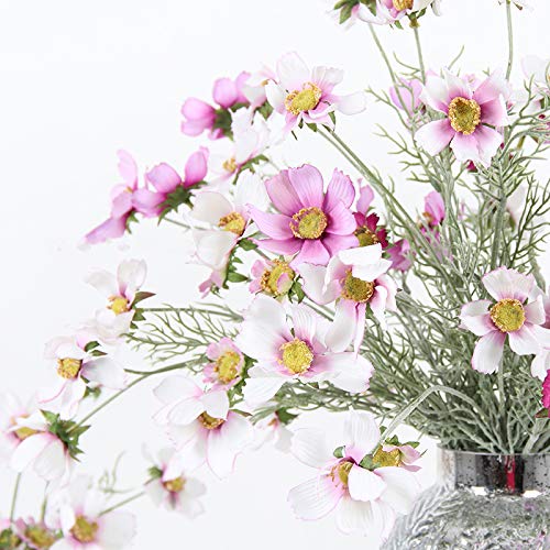 Gentille G Home Collection Artificial Purple Cosmos Stem 30" Tall (Purple, 1)