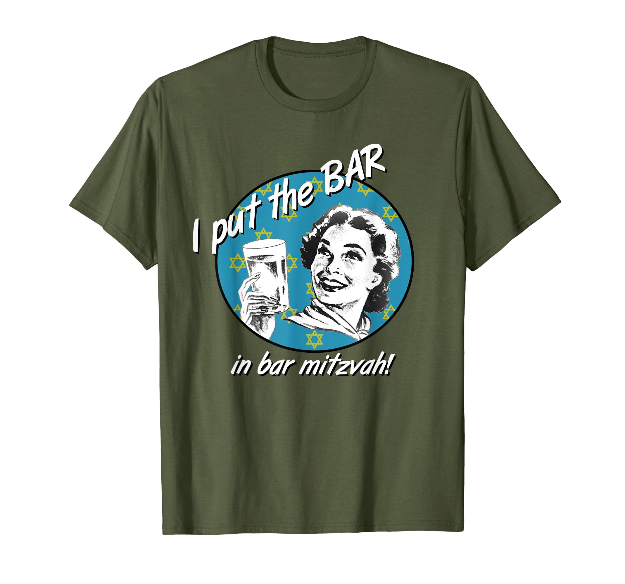 I Put the Bar in Bar Mitzvah Funny Jewish T-Shirt