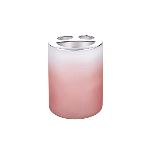 Seventh Studio Frosted Collection Rosette Ombre Accessory and Basket Bath Set