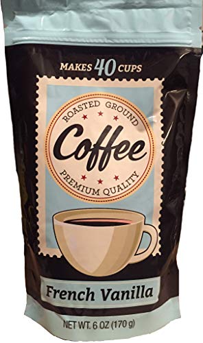 Roasted Ground Coffee Premium Quality Makes 40 Cups (French Vanilla)