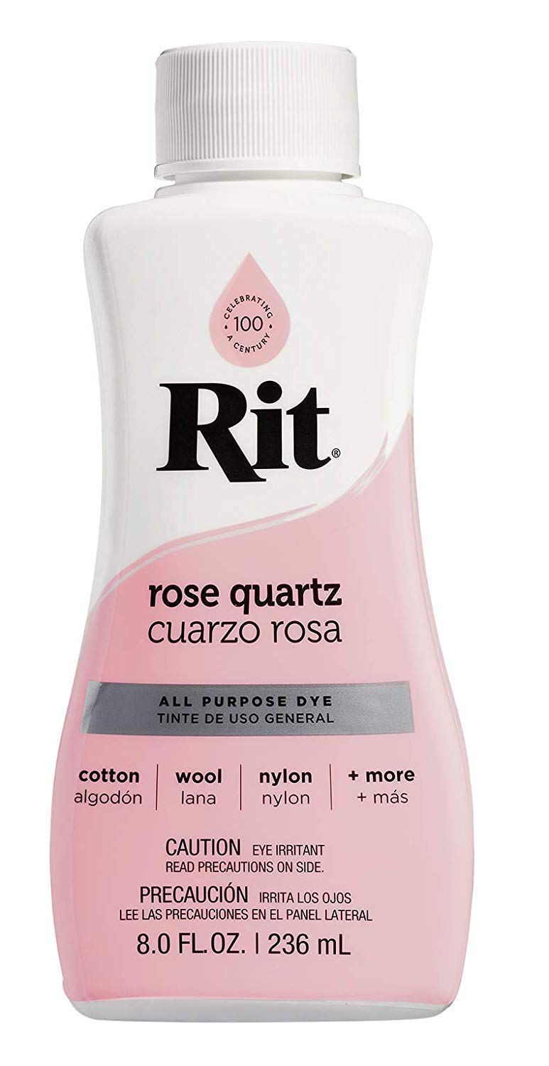 Rit Dye Rosequartz Liquid Dye, 8 oz, Rose Quartz