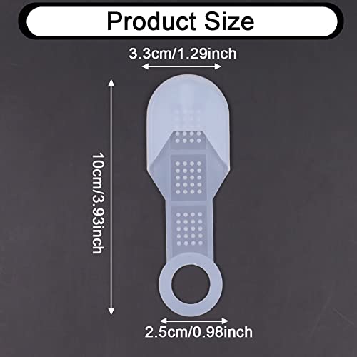 Jaxbo Hanger Grips, Clothing Non-Slip Hanger Grips, Clear Hanging Gripper - Stretchable & Eco-Friendly Fit on The Ends of Hangers, 12 PCS