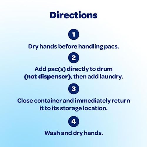 all Mighty Laundry Detergent Pacs, Free Clear for Sensitive Skin, Unscented and No Dye, 39 Count