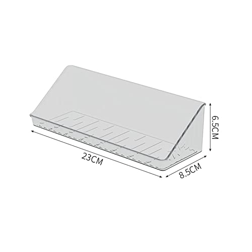 Bothyi Acrylic Bathroom Shelf, Wall Mounted Shower Shelf, Wall Shower Caddy Shelf, No Drilling, Clear L
