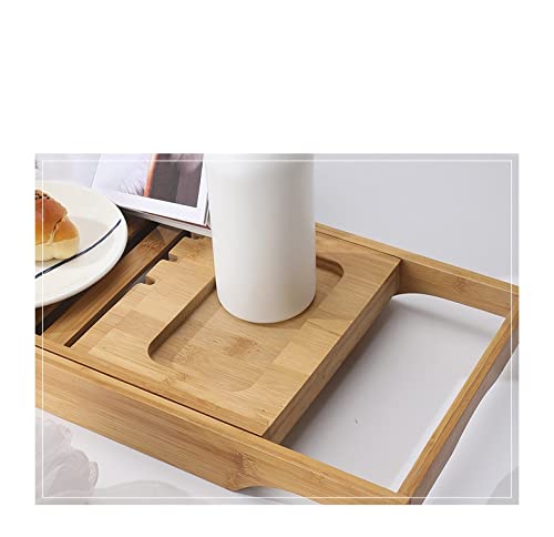 SDGH Extendable Bath Tray Bathtub Tray Spa Bath Tub Caddy Organizer Book Wine Tablet Holder Reading Rack Bathroom Accessories