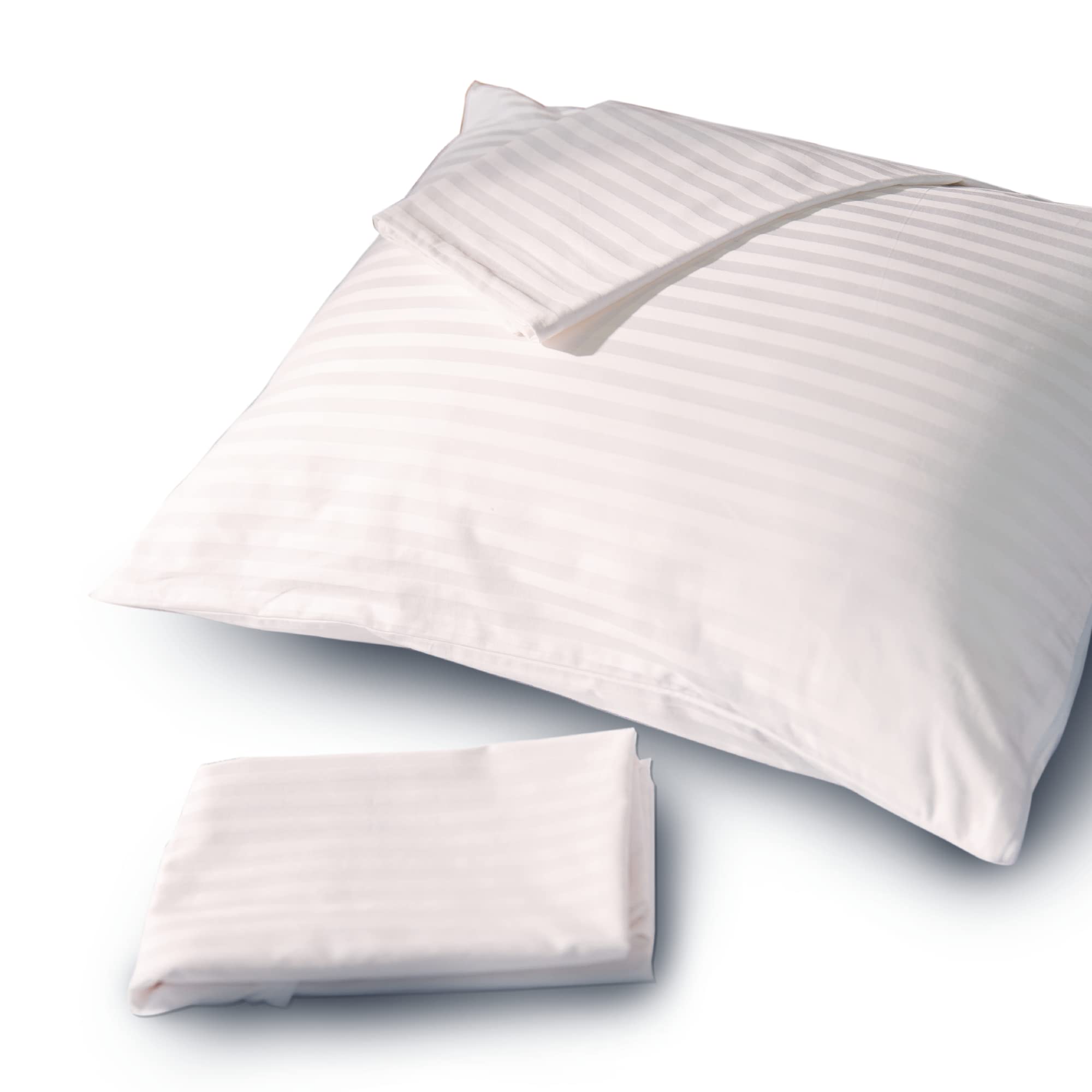 FeelAtHome 100% Cotton Pillow Protector with Zipper Waterproof Pillow Case Covers - 20x26 Inches (Pack of 4, Standard) - Noiseless Pillowcase Encasement - Zippered Pillow Protector - 20 x Pillow Cover