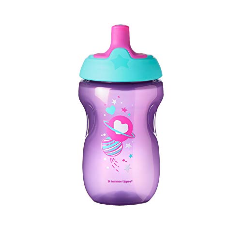 Tommee Tippee Sportee Toddler Sports Sippy Cup Spill-Proof, BPA-Free β 12+ months, 10oz, 3 Count