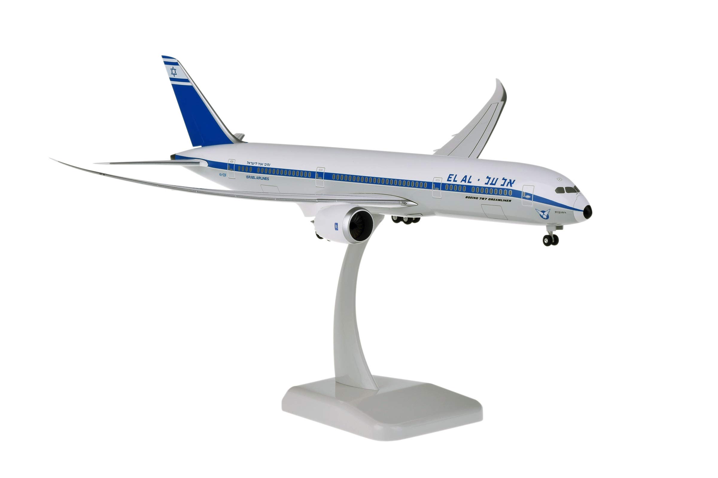 Daron Hogan El Al 787-9 1/200 Retro W/Gear Reg#4X-EDF