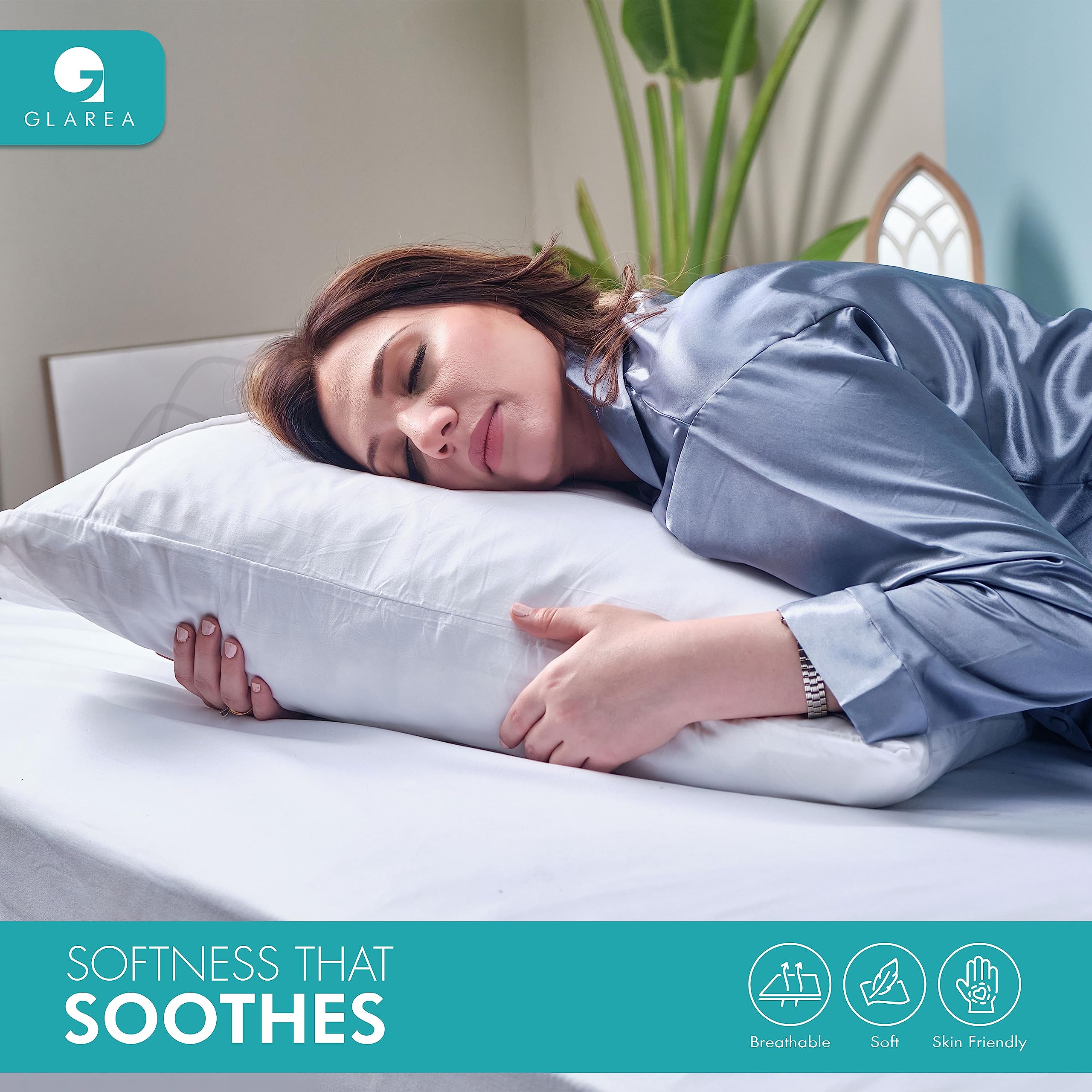 Pillow Cases Standard Size - Bulk 24 Pack White Pillow Cases Queen Size with Envelope Closure - Soft Microfiber Material for Comfortable Sleep, Sublimation and Air BnB Essentials