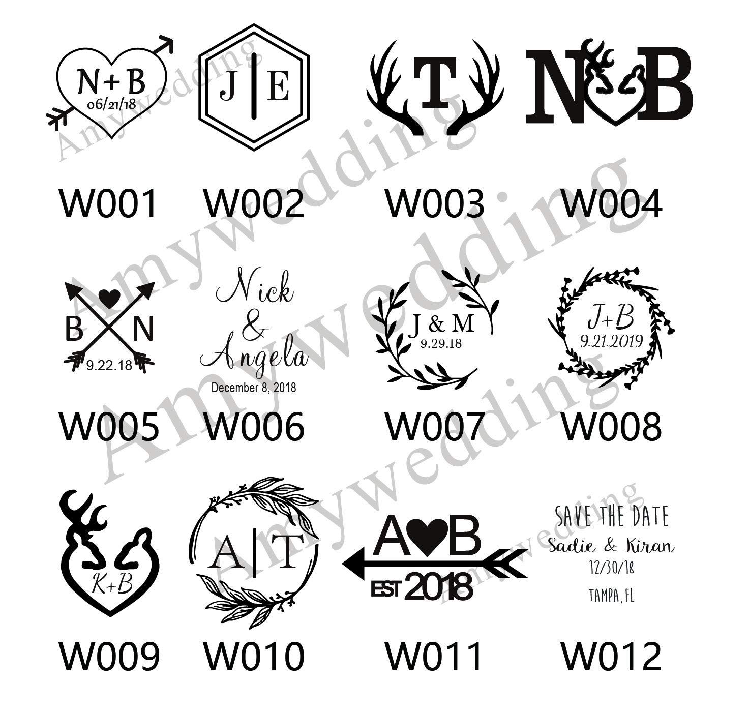 Custom Logo Wood Branding Iron, Leather Iron Stamp,Wood Iron/Wedding Gift,Handcrafted by Design (1"x1")
